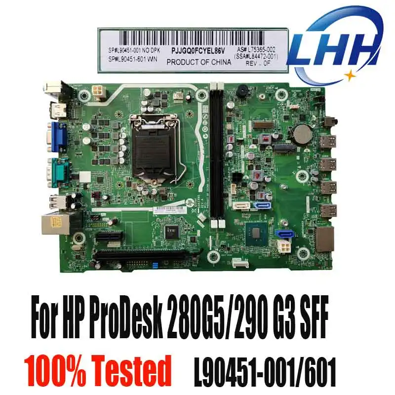 L90451-001 For HP ProDesk 280G5/290 G3 SFF Motherboard Mainboard L90451 ...