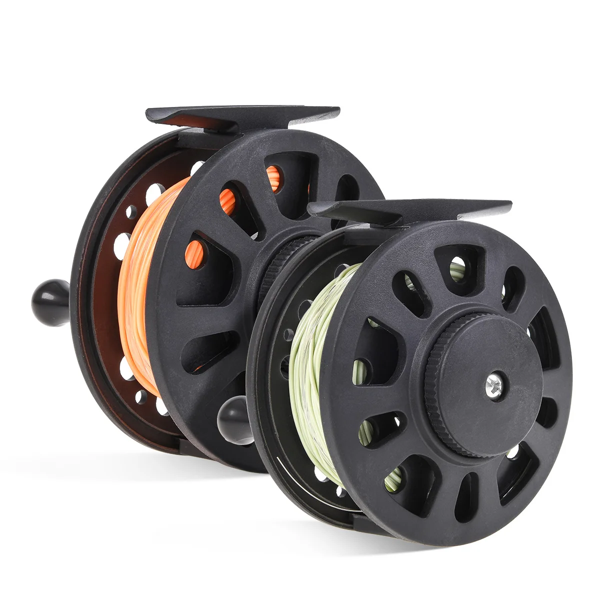 5-6-7-8-WT-Large-Arbor-Fly-Fishing-Reel-with-Line-Left-Right-Hand ...