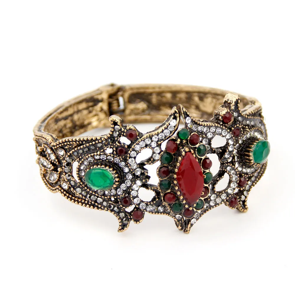 Sunspicems Retro Vintage Turkish Bracelet Bangles for Women Antique ...