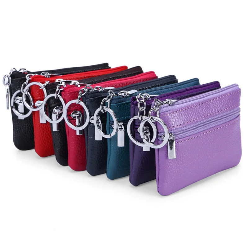 Genuine-Leather-Key-Wallet-Popular-European-and-American-Small-Coin ...