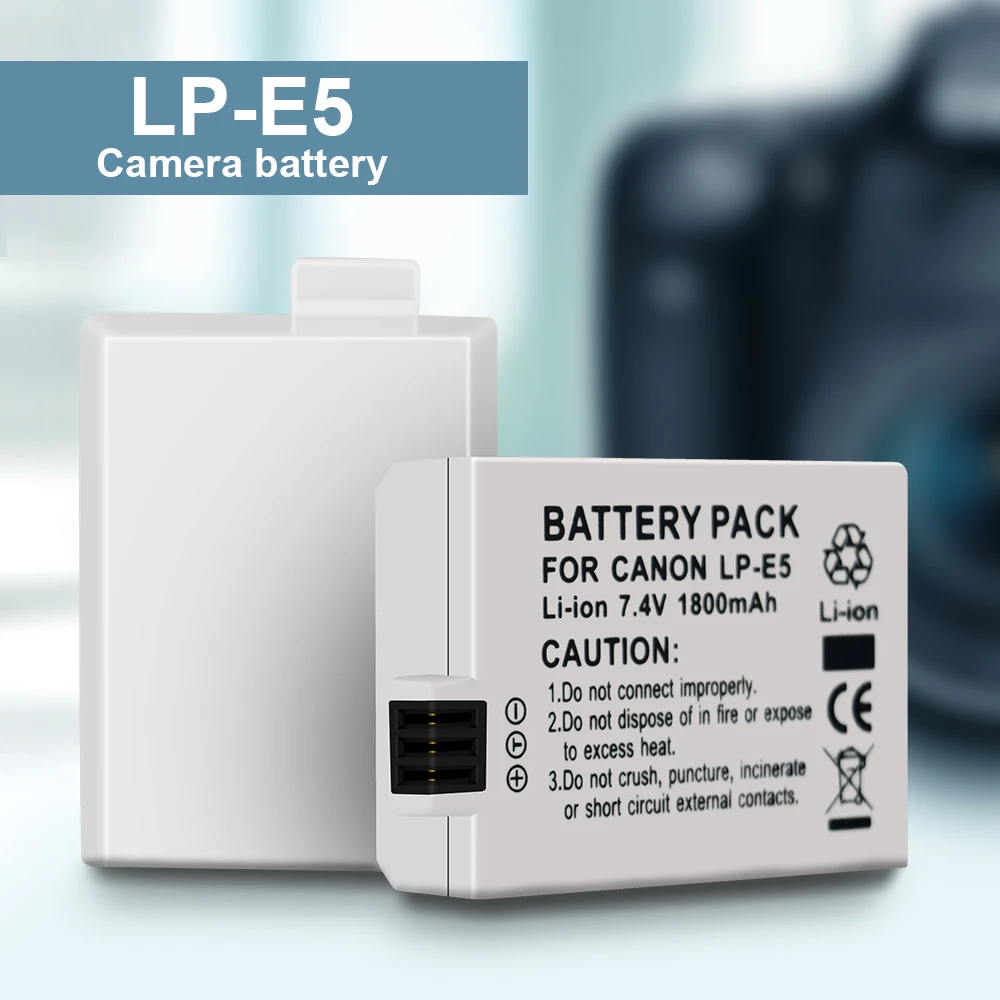 Battery Canon Eos 500d Lp E5 | Battery Camera Canon Lp E5 | Canon Lp E5 Battery Pack - Digital ...