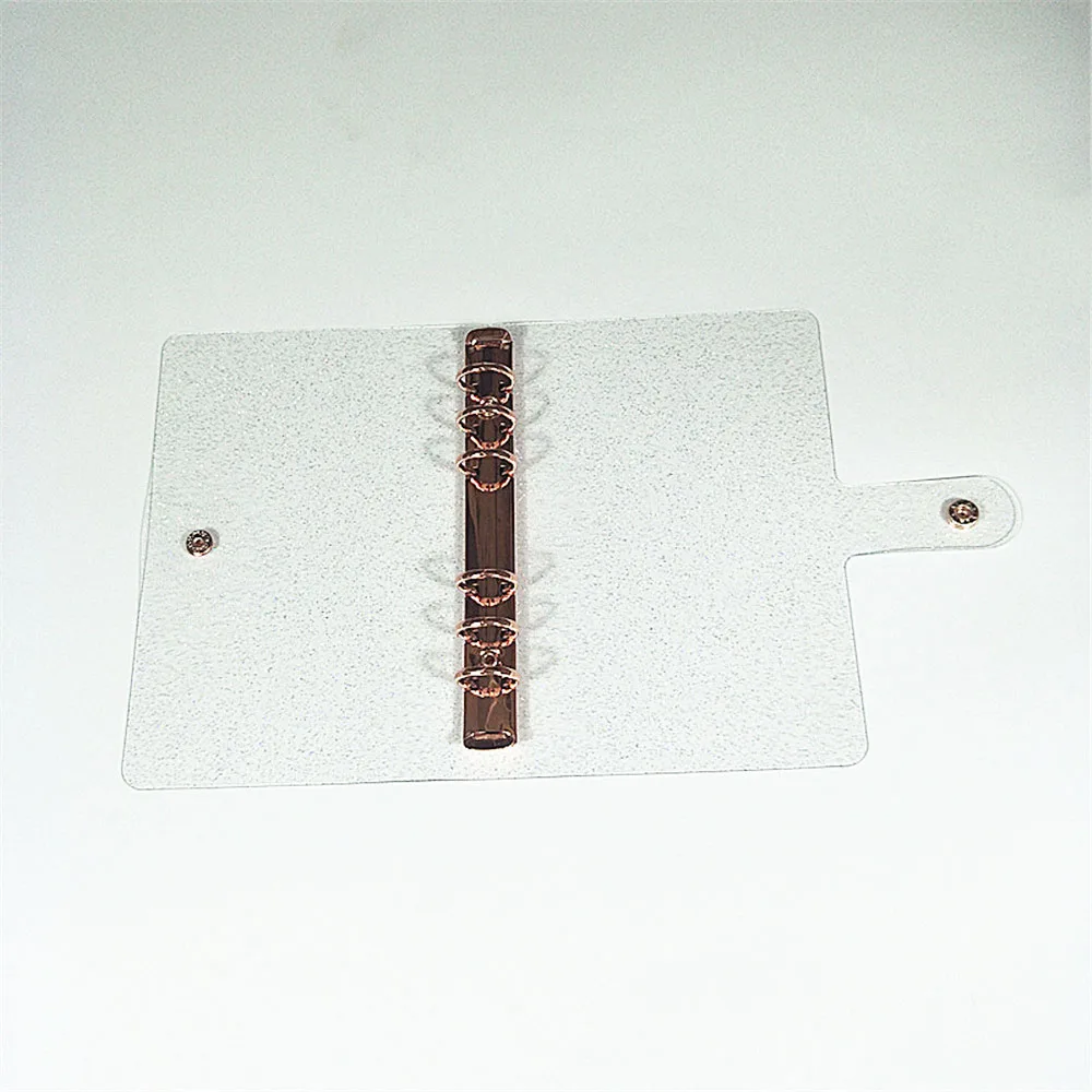 Feuillet mobile,Classeur à anneaux-6,paillettes,feuille ample ...