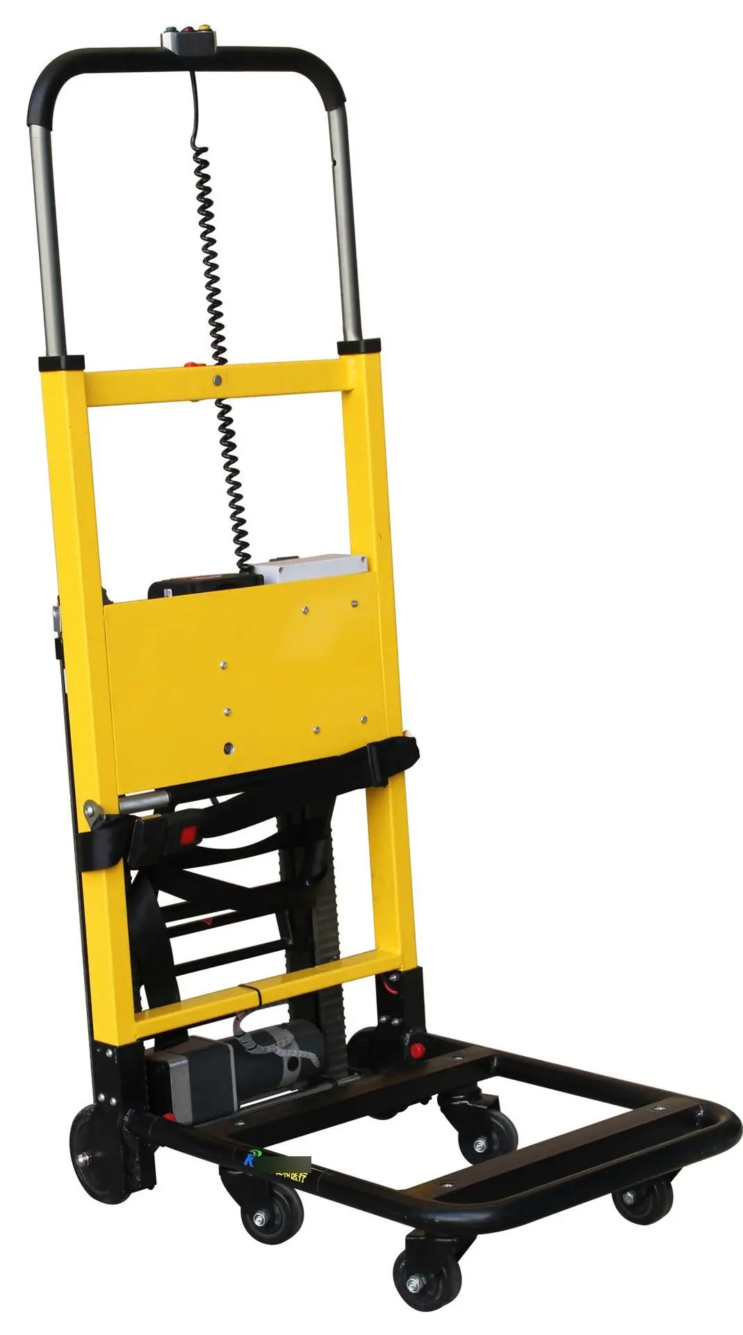 Electric battery stair lifting vehicle stair climbing trolley stairs ...