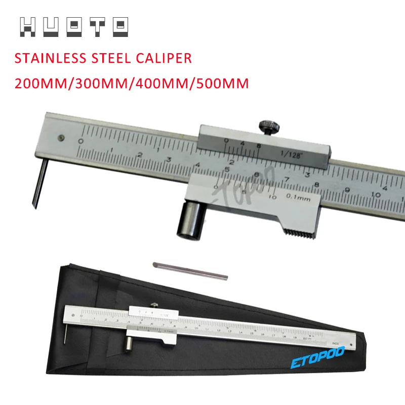 0-200mm 300mm 400mm 500mm Stainless Steel Parallel Marking Vernier ...