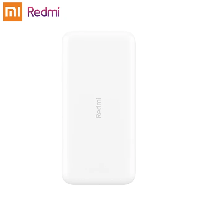 Portable Xiaomi Redmi Power Bank 20000mAh 18W Quick Charge 10000mAh ...
