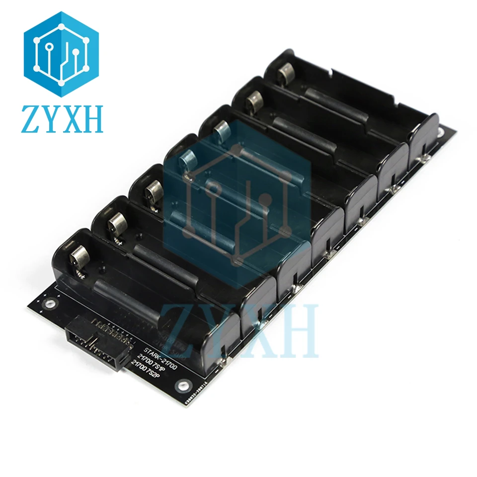 Bms 7s 24v 21700 Battery Power Wall 21700 Lithium Box Holder Storage ...