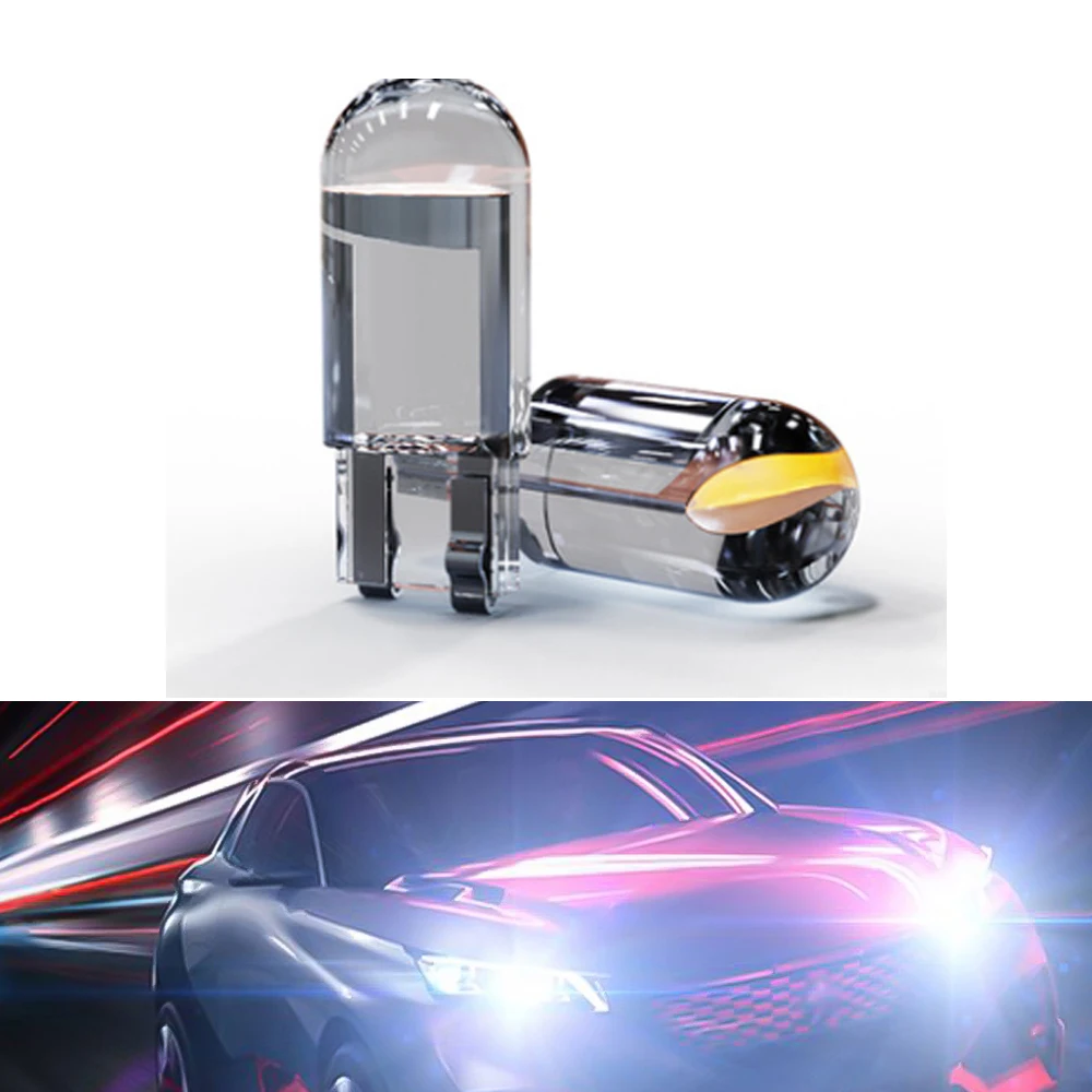2/10Pcs Led Car Turn Side Light Marker Lamp T10 12V W5W 501 168 192 ...