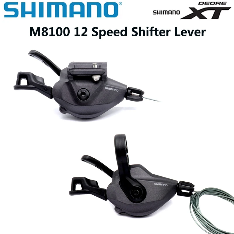 Shimano Deore Xt Sl M8100 Shifter Lever 12 Speed Mountain Bike Rapidfire Plus Shifting Lever 12 ...