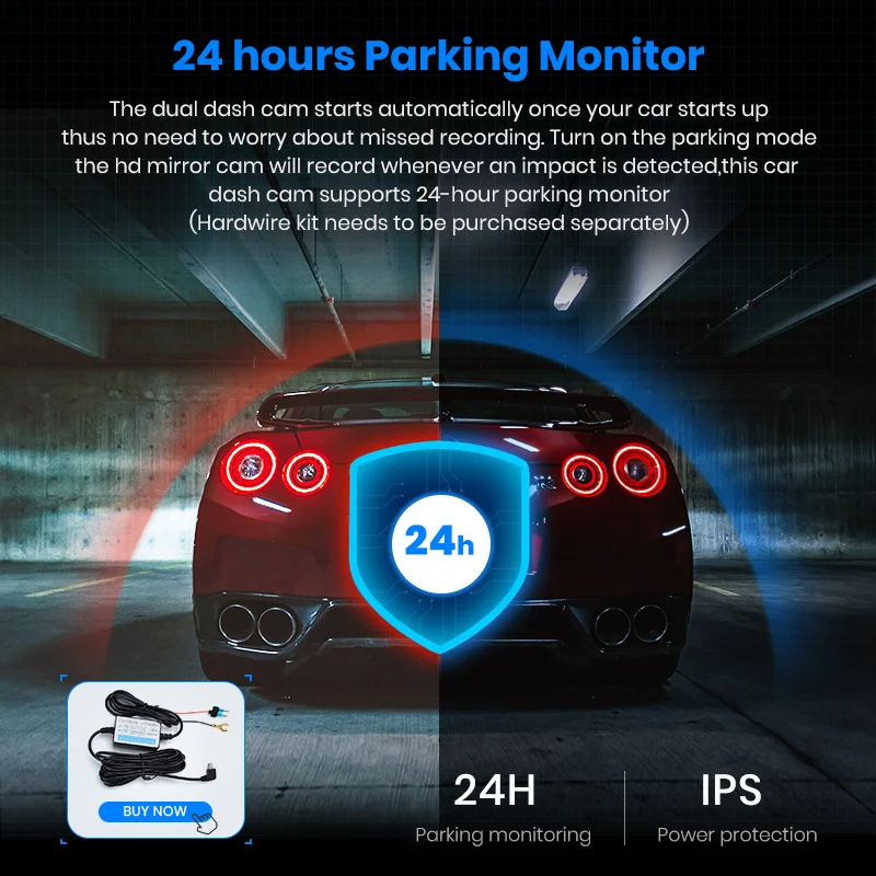 AWESAFE Q8 4K 2160P WIFI GPS Car Camera DVR Dash cam Video Drive ...