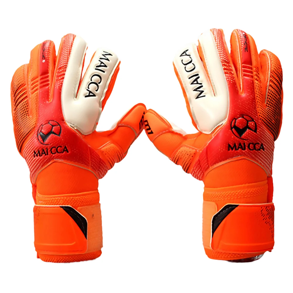 Soccer Goalkeeper Glvoes Latex Finger Protection For Children Kids ...