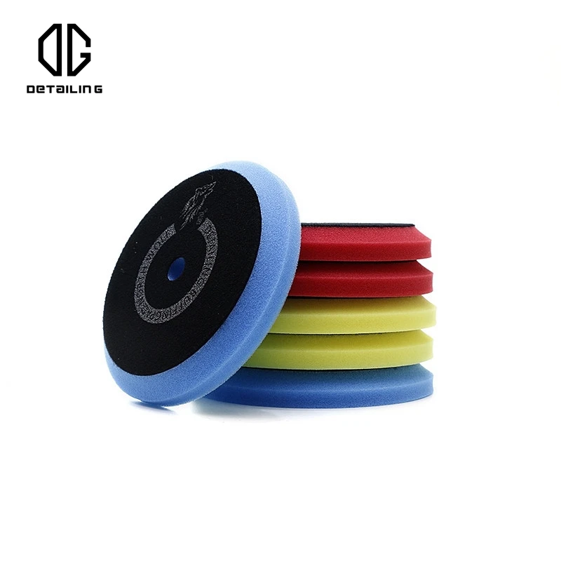 DETAILING-3-Color-5-Inch-Foam-Buffing-Pad-Kits-Sponge-Polishing-Pad-Set ...