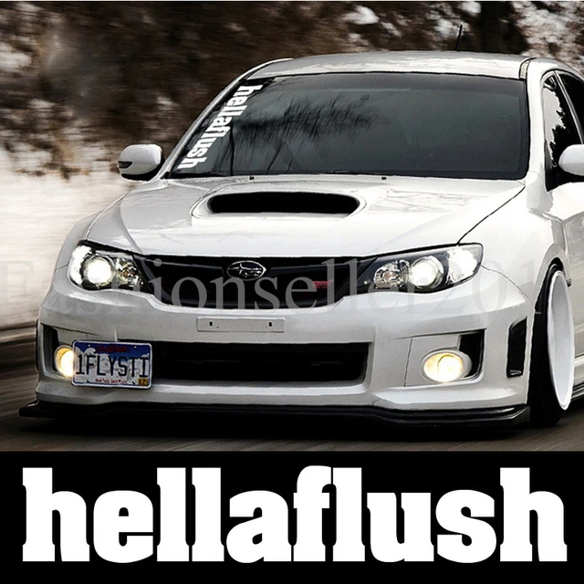 Hellaflush Pegatinas En Los Coches
