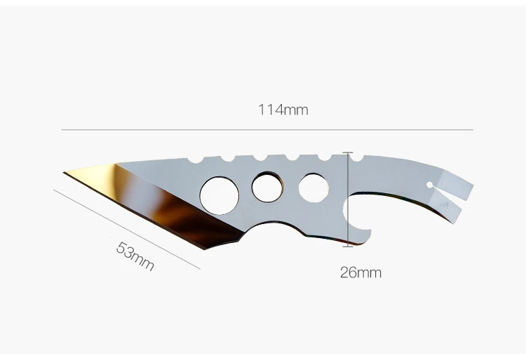 Tactical Knife Template