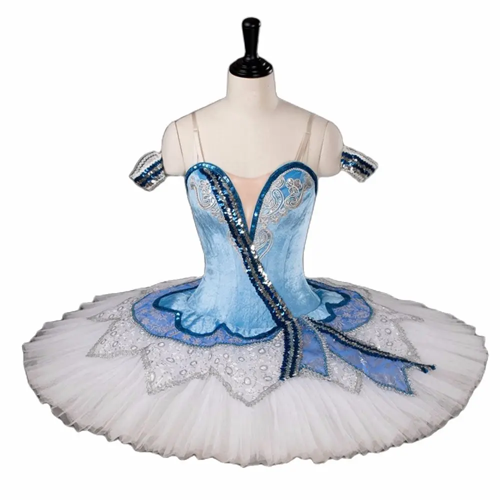 Flames Of Paris Tutu blue white performance Professional ballet tutus ...