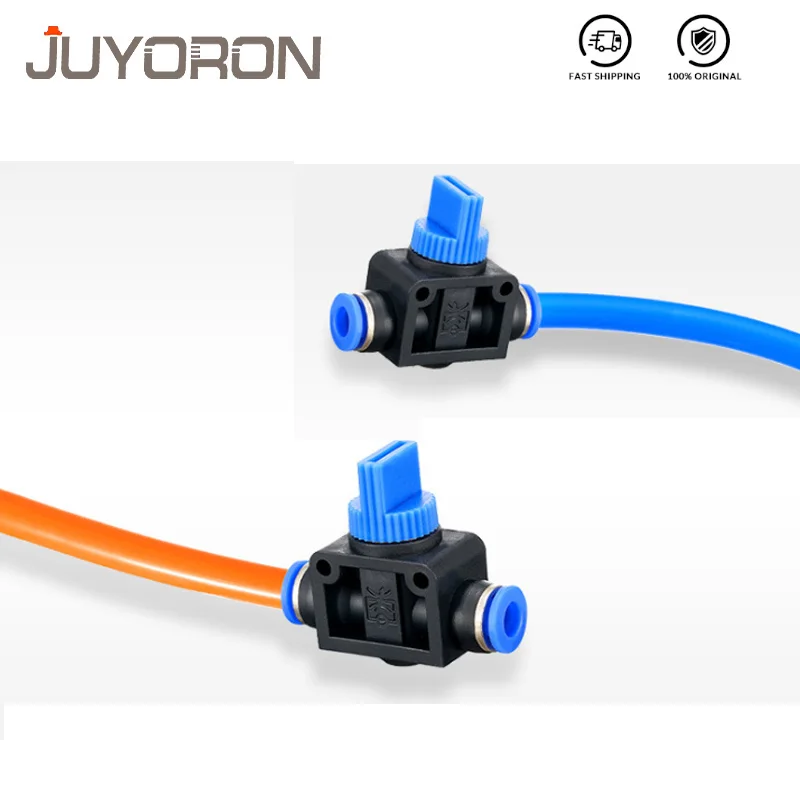 1PCS Air Fittings HVFF 4mm 6mm 8mm 10mm 12mm Speed Plastic Switch ...