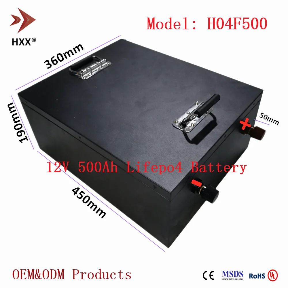 Lifepo4-12v-500ah-600ah-battery-with-BMS-250A-Discharge-Lithium-ion ...