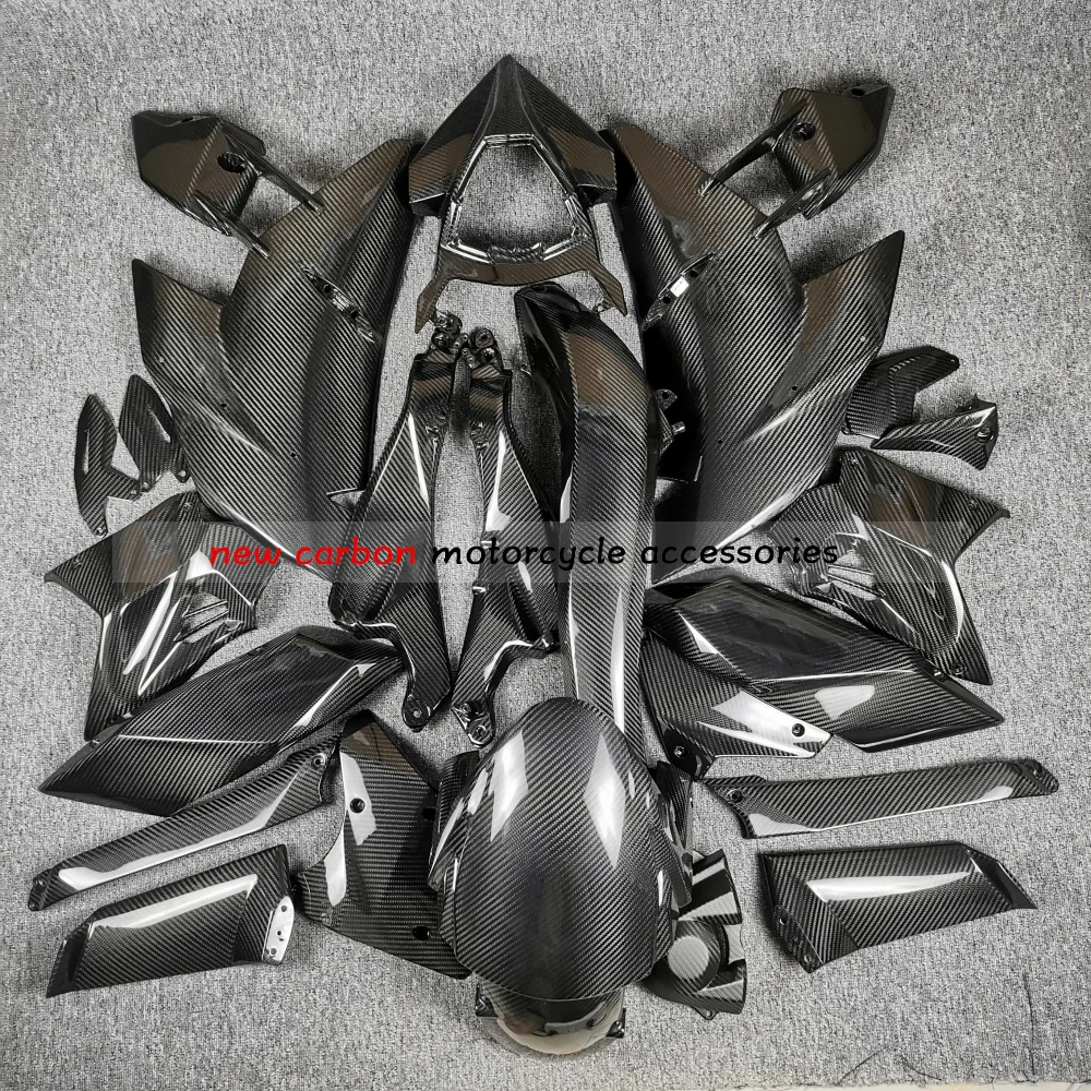 Kits de carenado completo para motocicleta, kit de fibra de carbono 100 ...