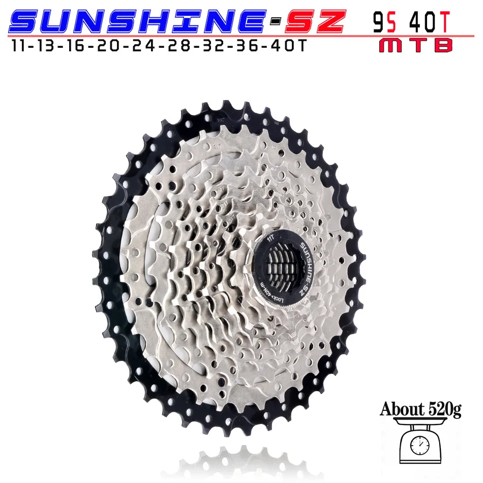 LTWOO 9 Speed MTB Bike Groupset Shifter Rear Derailleur Chain Cassette ...