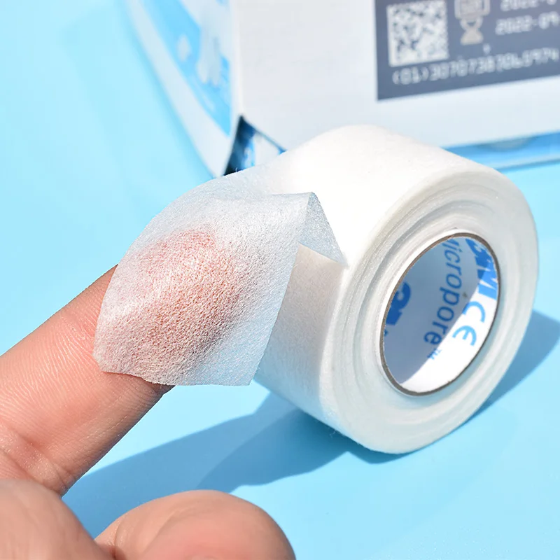 3m Micropore 테이프 외과 테이프 속눈썹 확장 Application 의료 통기성 래쉬 테이프 Microporous