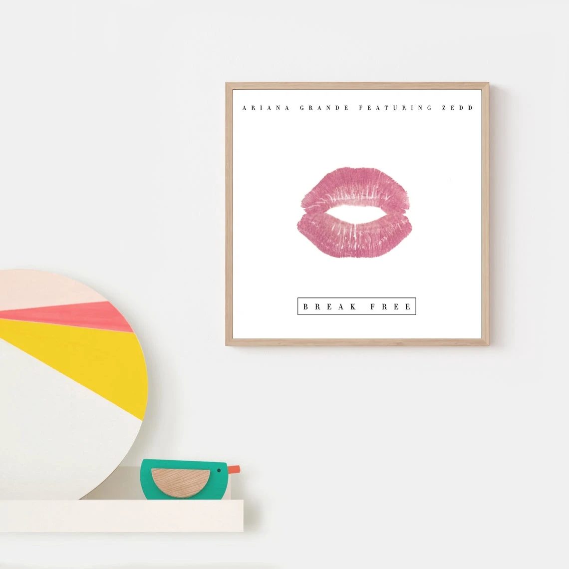 Ariana Grande Break Free Album Cover