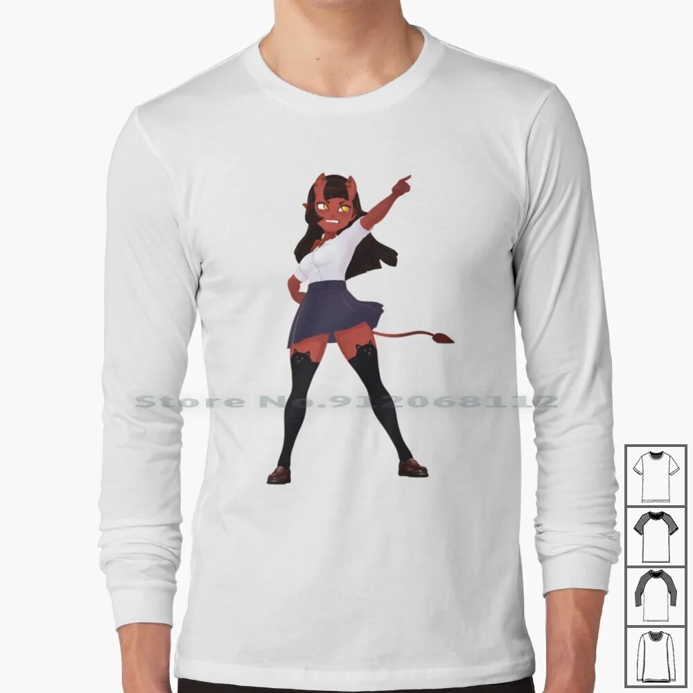 Meru-The-Succubus-100-Cotton-Long-Sleeve-T-Shirt-Meru-Meru-Ova-1-Ova-2 ...