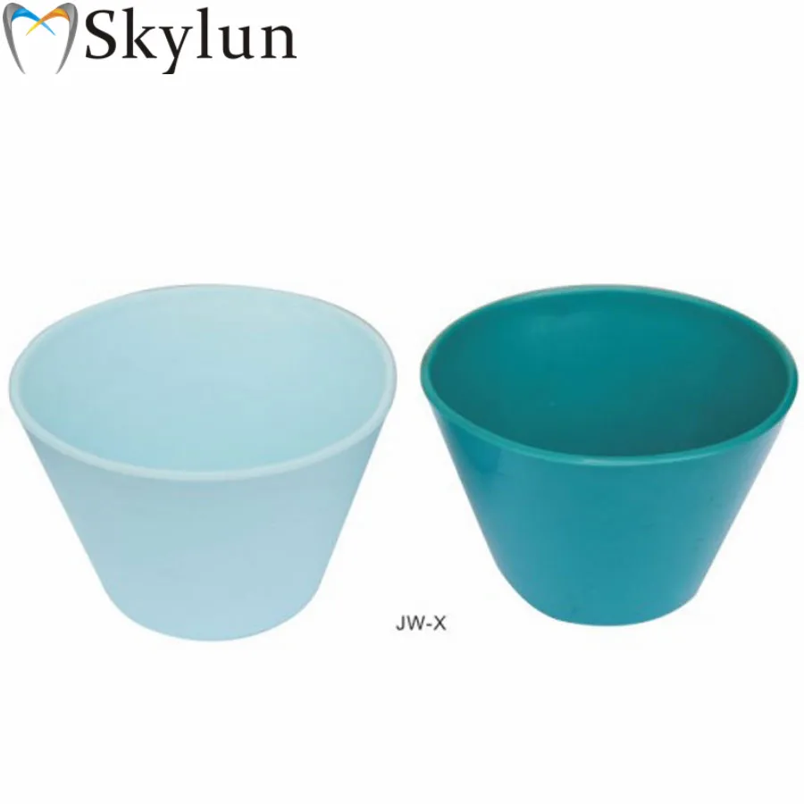 2pcs Dental Mixing Bowl Medical Silicone Rubber Bowl 97x70mm High ...