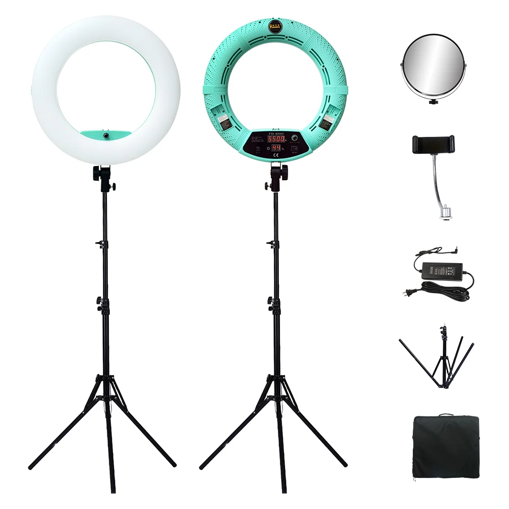 Yidoblo-FD-480-18-Dimmable-LED-Ring-lamp-Kit-96W-LED-makeup-Tattoos ...