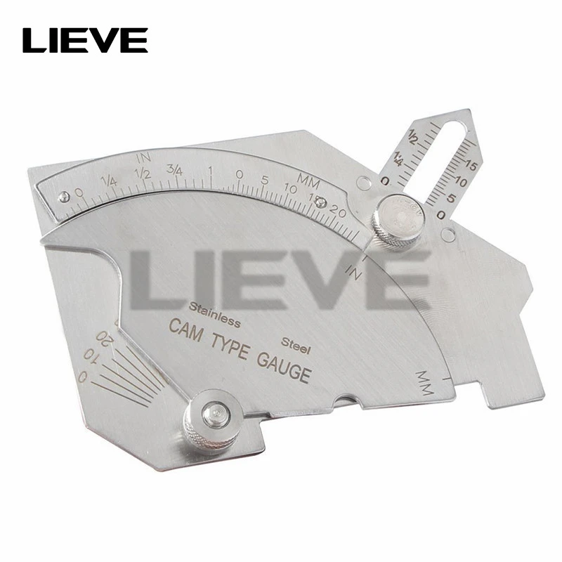 MG-8 Weld Gauge Seam Inspection Ruler Bridge CAM Welding Gage for Welding Measurement Fafeicy ...
