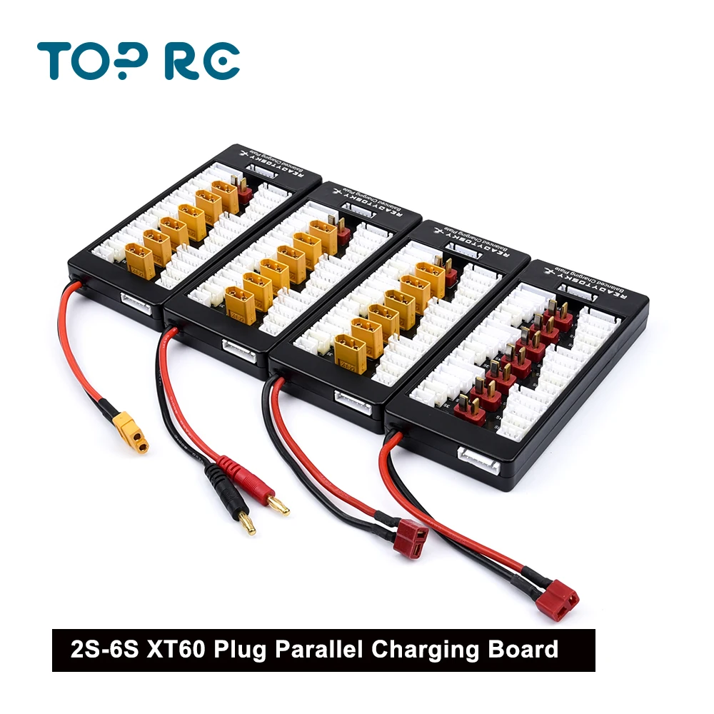 XT60-T-EC3-EC5-Parallel-Charging-Adapter-Board-2-6s-Lipo-batteries ...