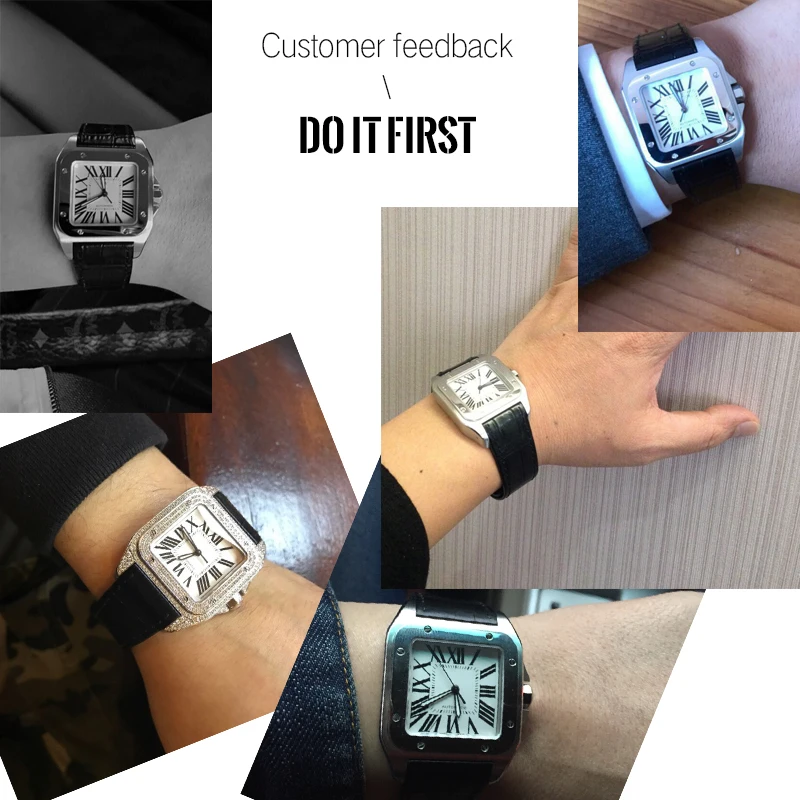 20 мм 23 мм высококачественный кожаный ремешок для часов с древней текстурой итальянский ремешок ...