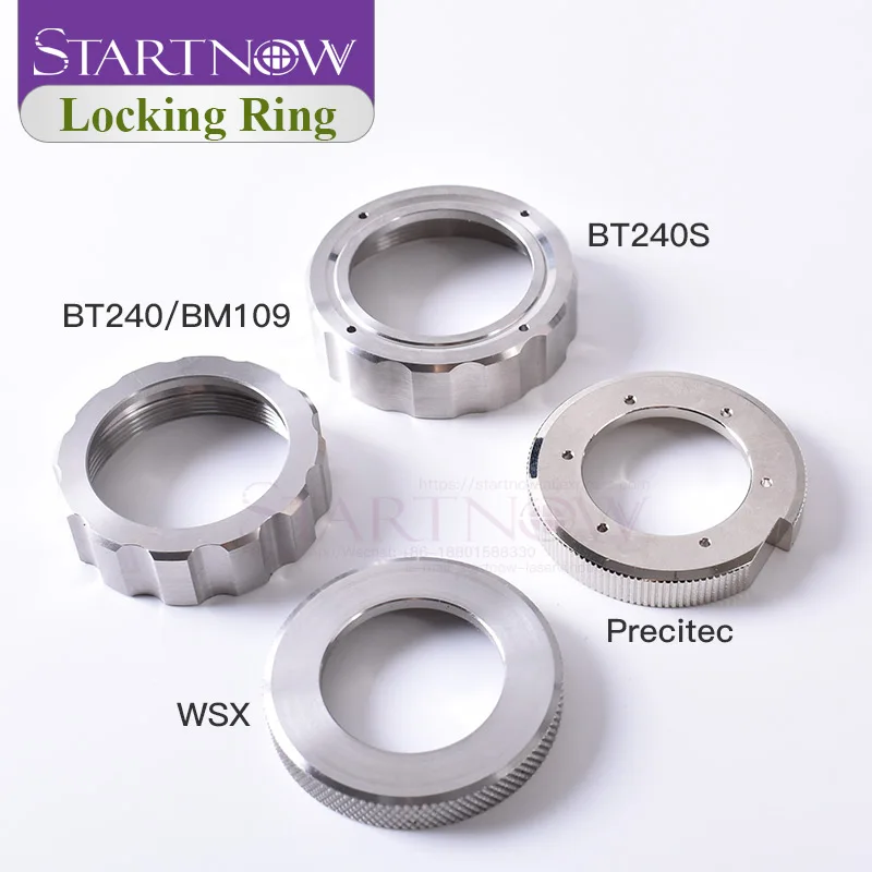 Startnow Ceramic Lock Ring Nut for Precitec Raytools BT240S BM109 BM111 ...