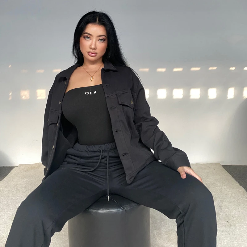 High Quality Heavy Terry Washed Fabric Oversize Loose Tailored Commuter ...