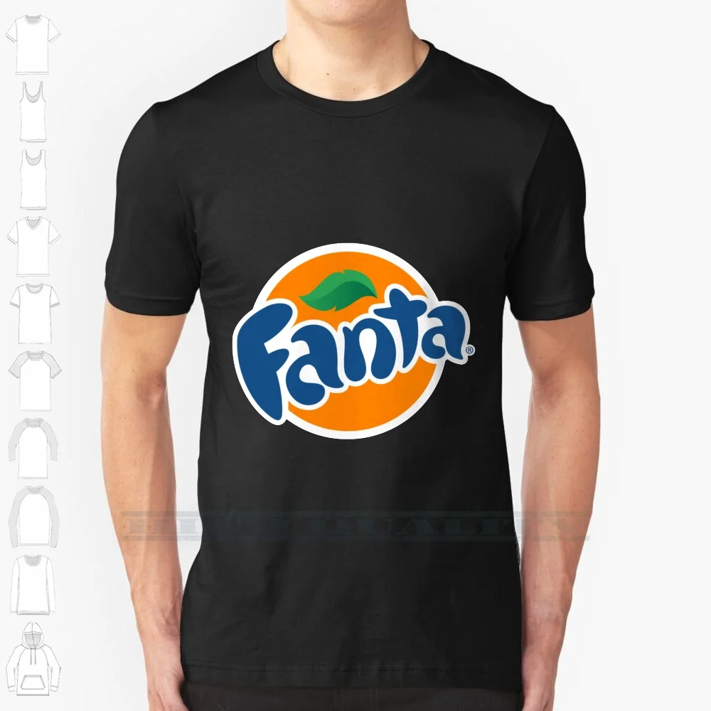 Fanta Original Orange Logo Custom Design Print For Men Women Cotton New ...