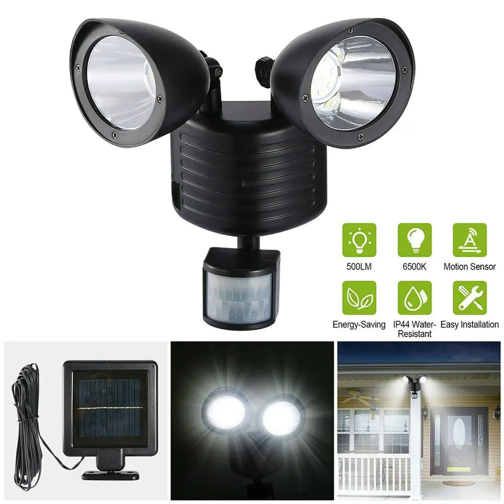 Solar Wall Light Led Separate Human Body Induction Outdoor Waterproof ...