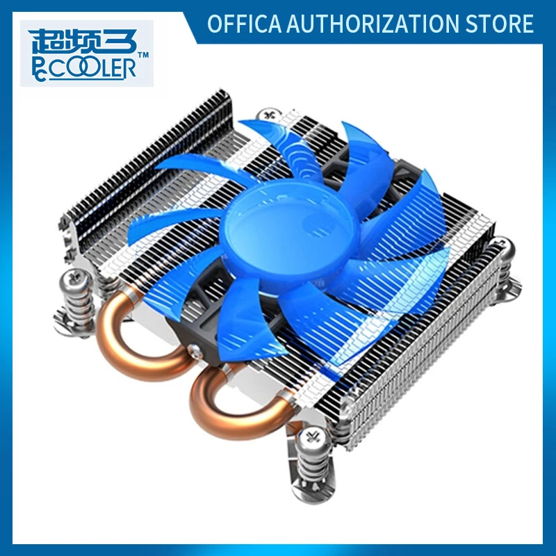 Pccooler S85 Cpu Cooler 80mm Silent Fan Dual-tube Ultra-thin Itx All-in ...