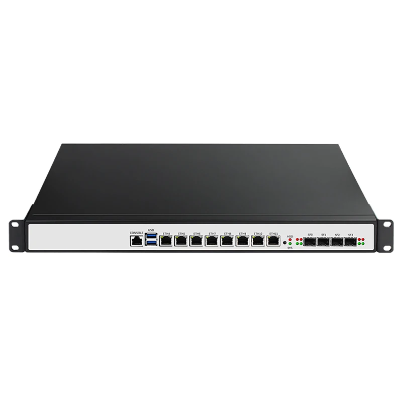 Redundant-power-supply-Industrial-1U-firewall-server-router-INTEL-8 ...