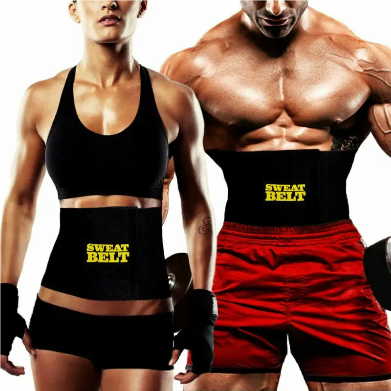 Newest Belt Men Sweat Shaper Body Neoprene Sport Corset Waist Sauna ...