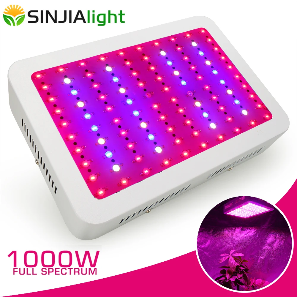 1000w Full Spectrum Led Grow Light Double Chip Growing Plant Lamp For ...