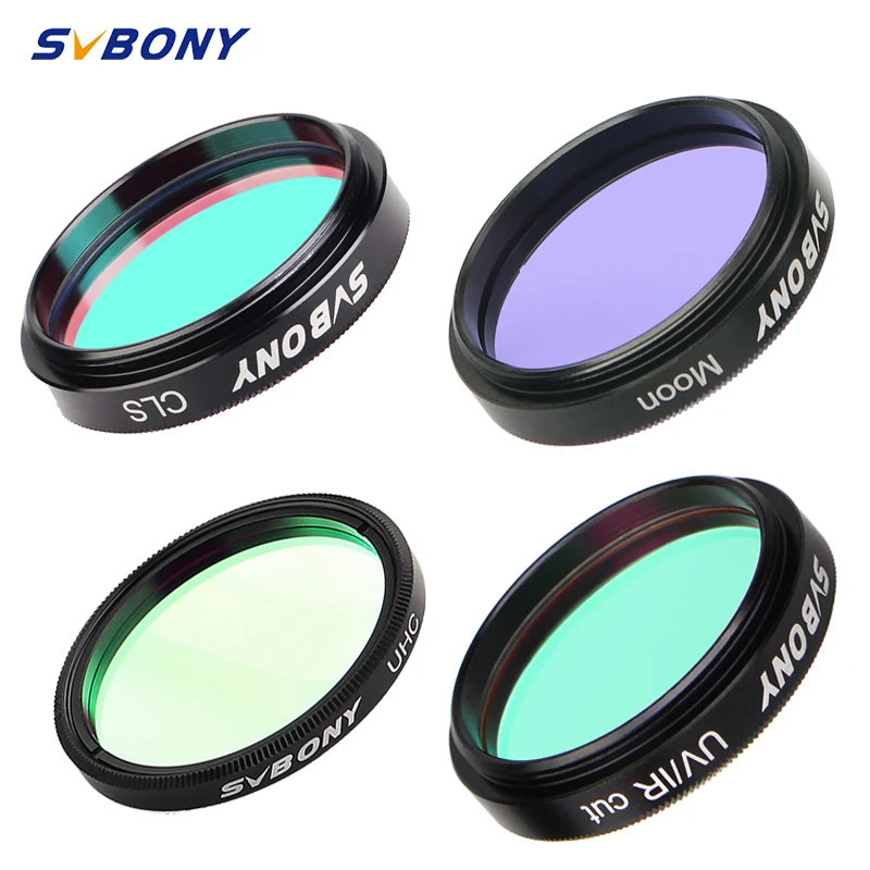Svbony 1.25''/ 2" Filter Uhc+cls+moon+uv/ir Cut Filter, Astronomy ...