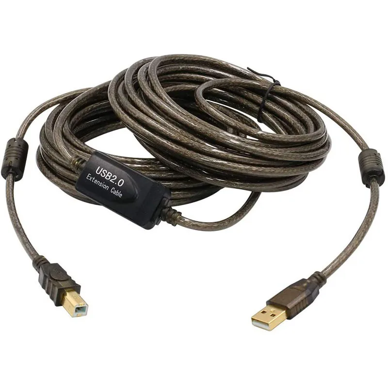 Printer-Cable-10M-20m-25M-30M-Active-Repeater-USB-2-0-Type-A-Male-to ...