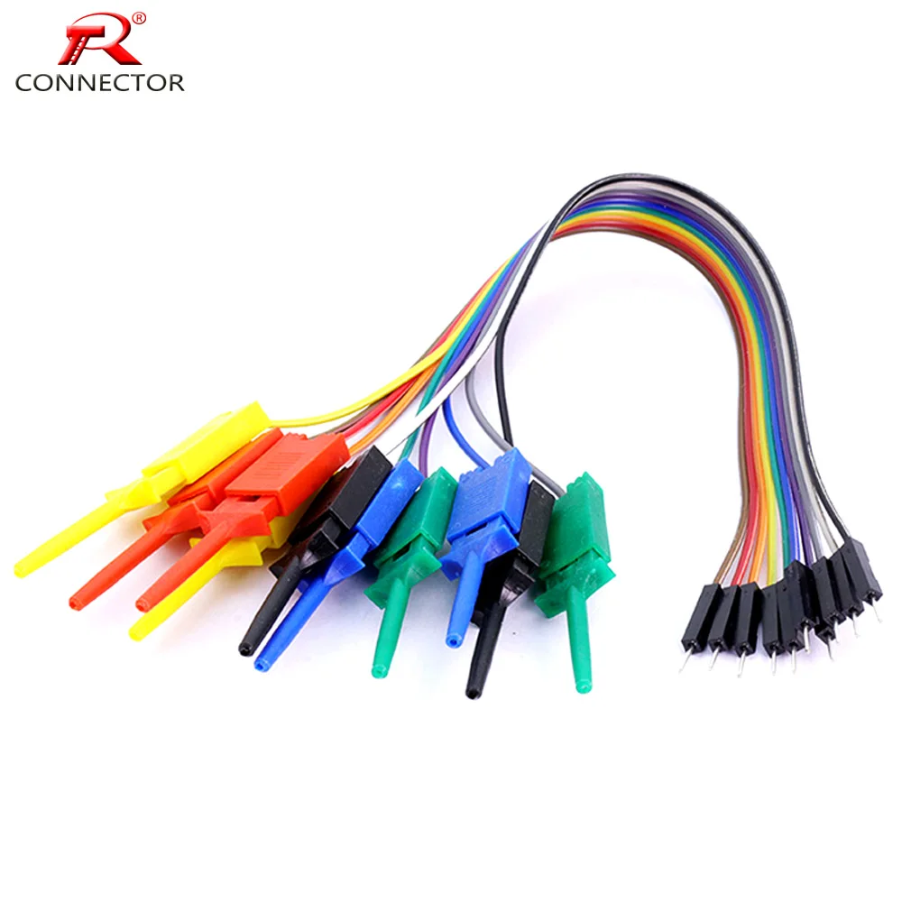 Logic Analyzer 8CH Quality Test Hook Clip Test Folder For USB Saleae ...