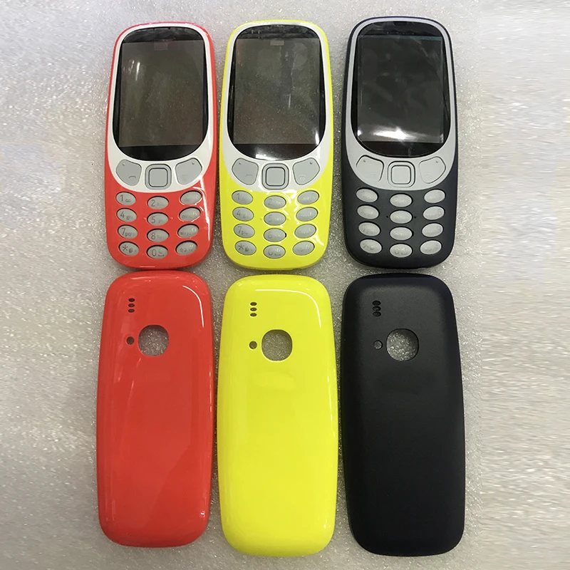 ZUGZUC-New-Complete-Housing-For-Nokia-3310-Full-Housing-Back-Case-Face ...