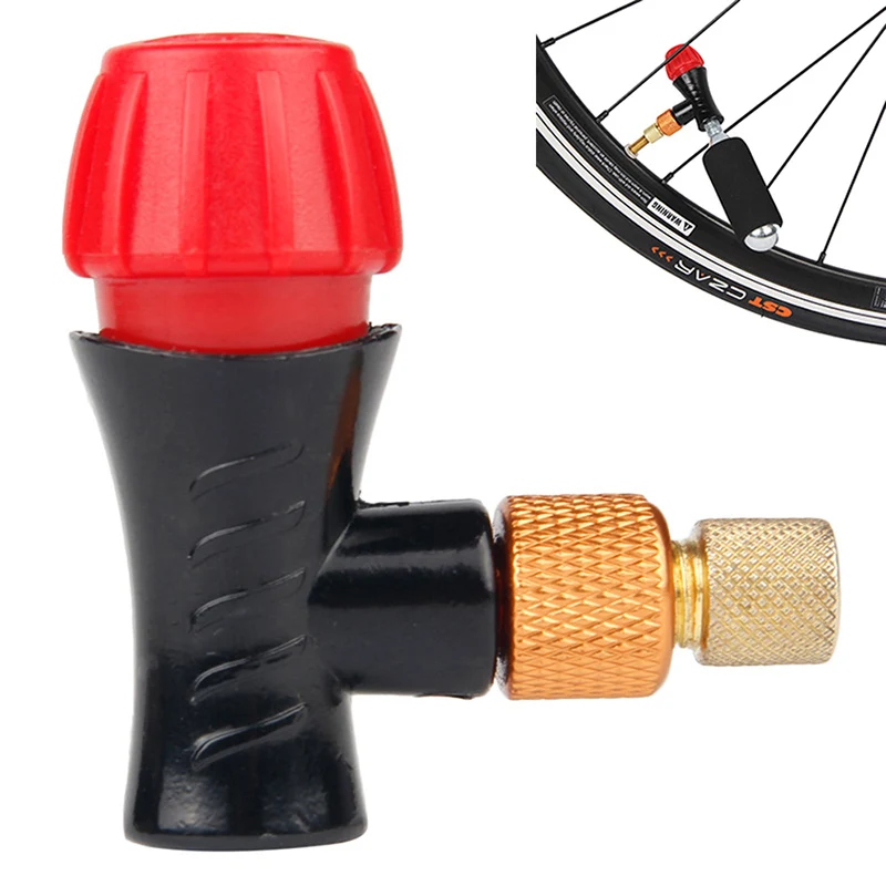 Bicycle-Air-Pump-Head-AV-FV-Portable-CO2-Inflator-Sleeve-Cycling ...