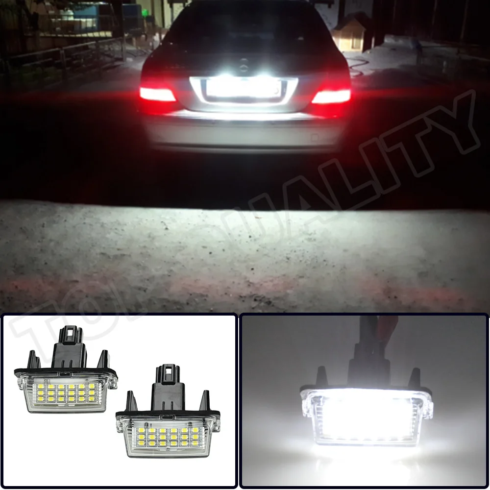 2pcs Car Led License Number Plate Light Lamp For Toyota Avalon Camry ...