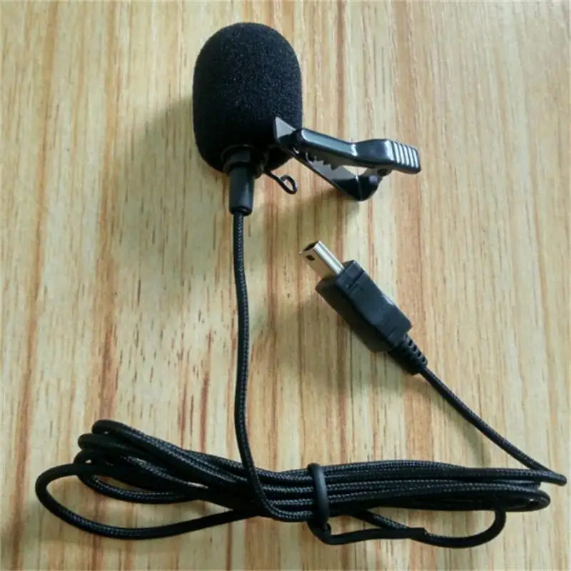 Protable Mini USB Cable Microphone High Quality Lavalier Tie Clip ...