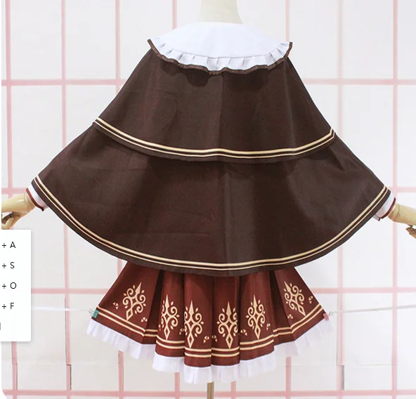 VTuber Inugami Korone Cosplay Costume Women Cute Uniforms - AliExpress ...
