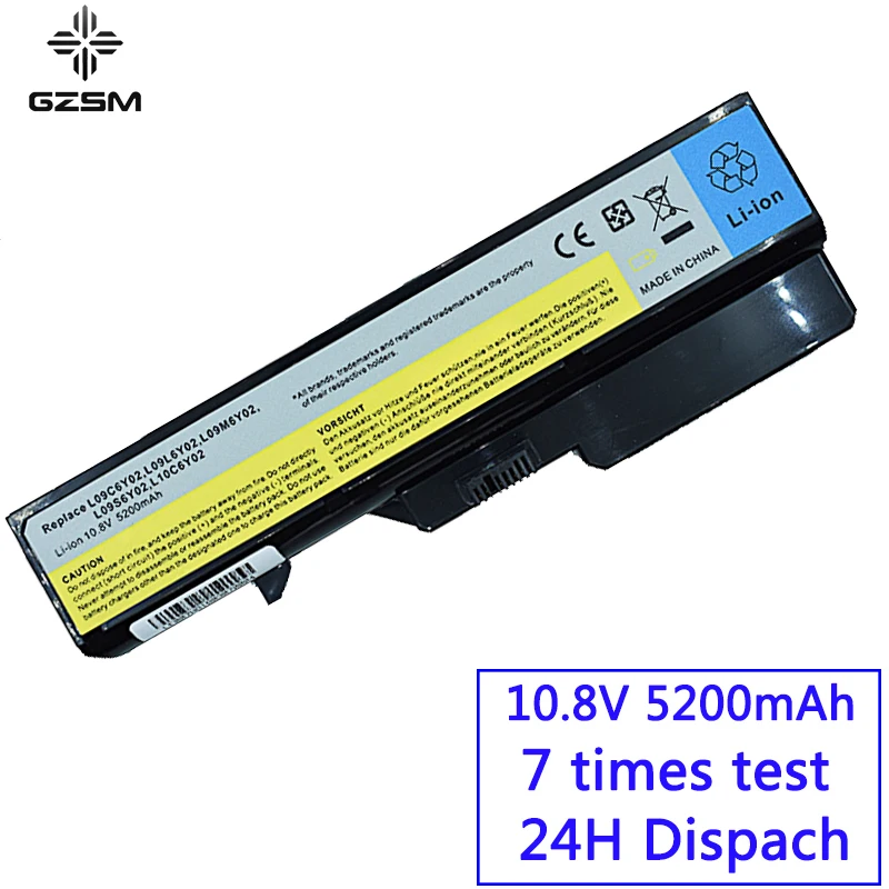 GZSM laptop battery G460 L09C6Y02 L09L6Y02 For Lonovo L09M6Y02 L09N6Y02 ...