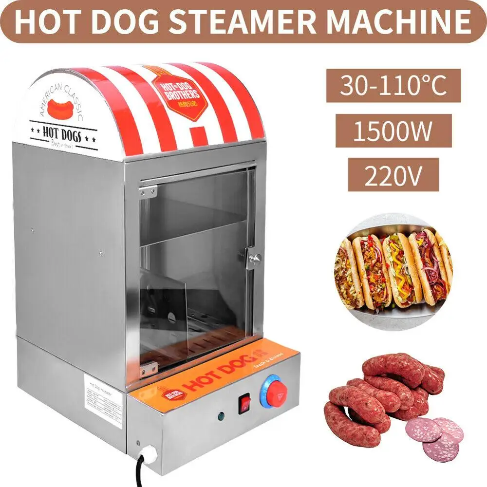 110V-220V-Commercial-Electric-Sausage-Hot-Dog-Cooker-Hot-Dog-Steamer ...
