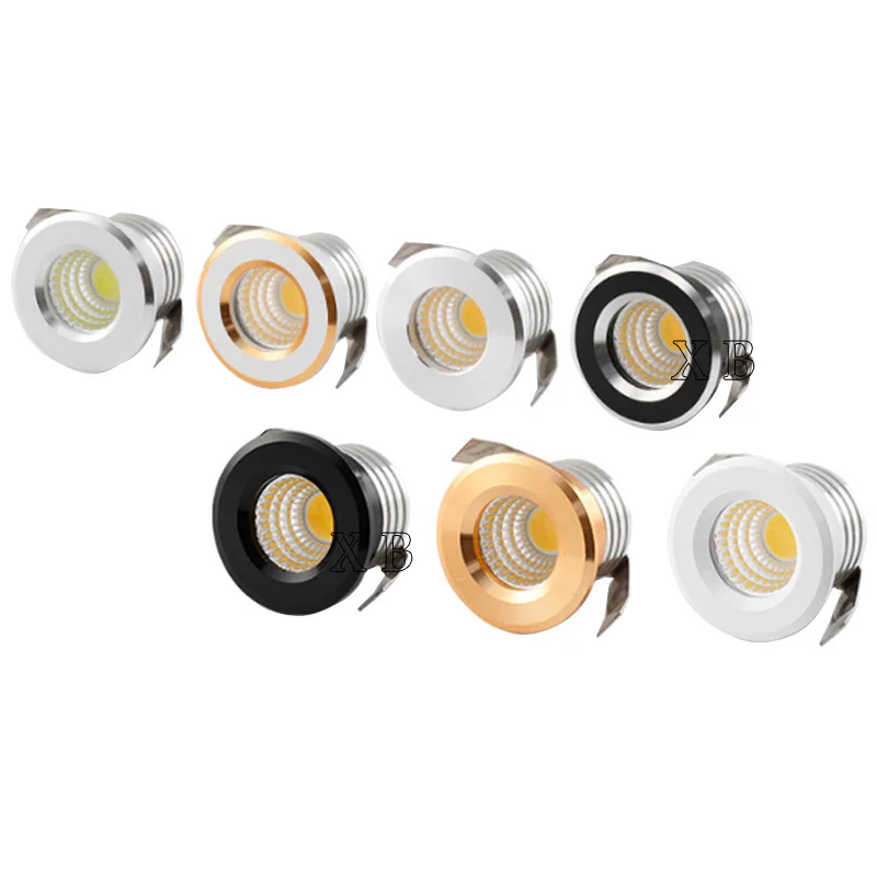 DimmableLED Recessed Ceiling Spot Light Mini Downlights 3W 30mm Cut ...