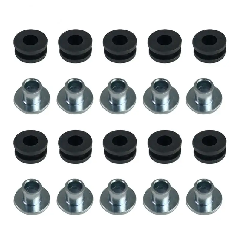 10pcs-Motorcycle-Rubber-Grommets-Bolt-For-Honda-Yamaha-Suzuki-Kawasaki ...